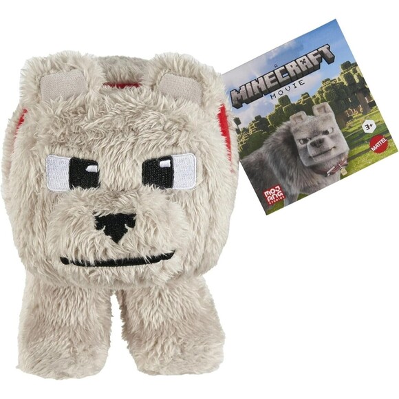 Mattel | Toys | Minecraft Movie Wolf Dennis Plush Figure Stuffed Animal ...